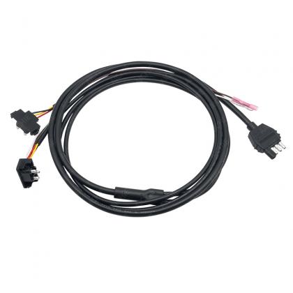 Truck Trailer Molded 3 Prong Pigtail Harness Stop Turn Tail Brake ...