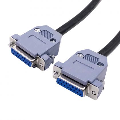 ISO9001 factory custom RS232 adapter D-Sub 15P Female to 2.54mm XH-9P ...